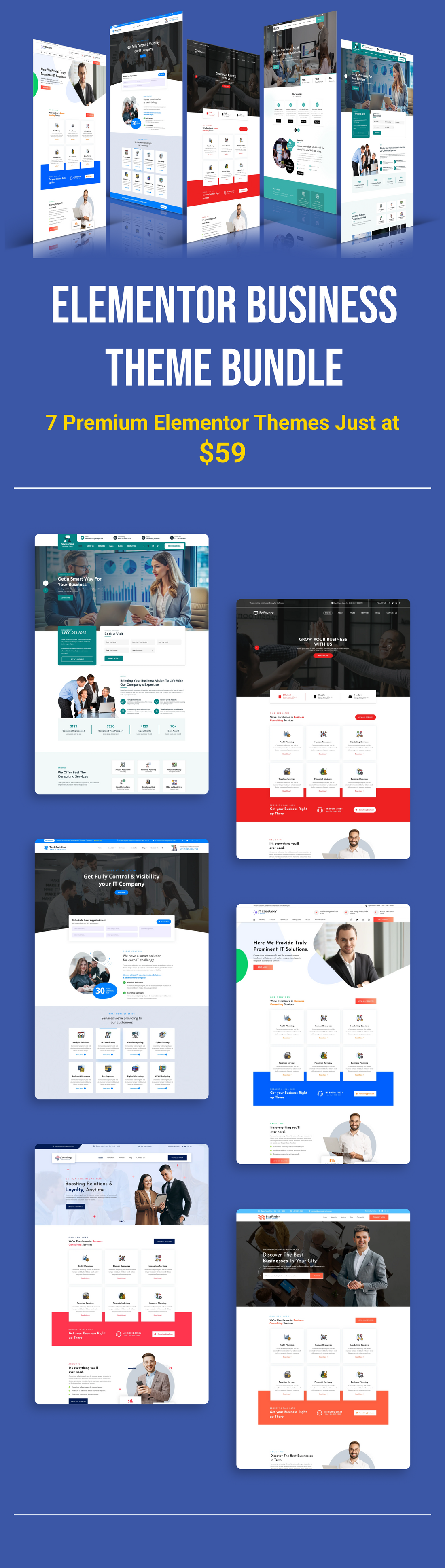 Business Theme Bundle | WordPress Themes For Business Website